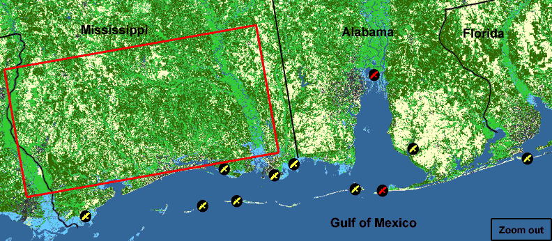 Where we study birds: USM Migratory Bird Group